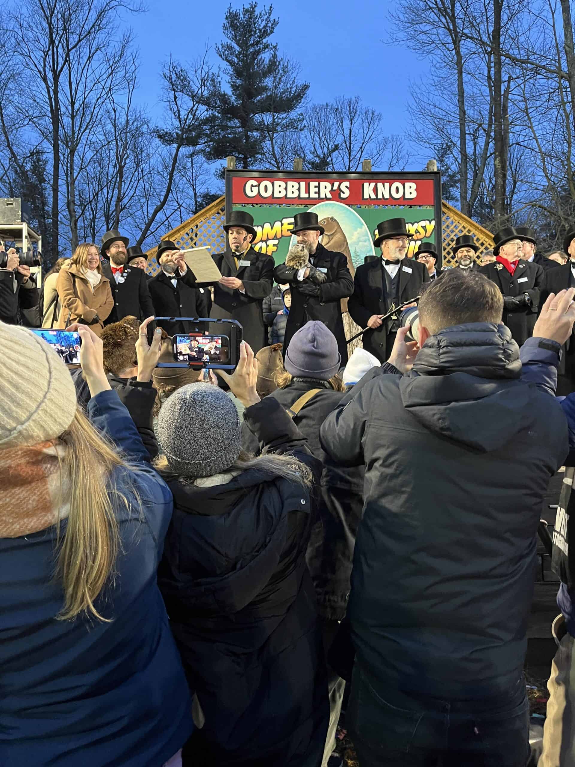 Groundhog Day in Punxsutawney - The Many Colors of Natalie